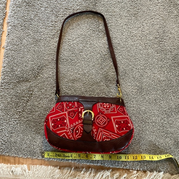 Davey’s | Bags | Vintage Leather Trimmed Daveys Pocketbook | Poshmark